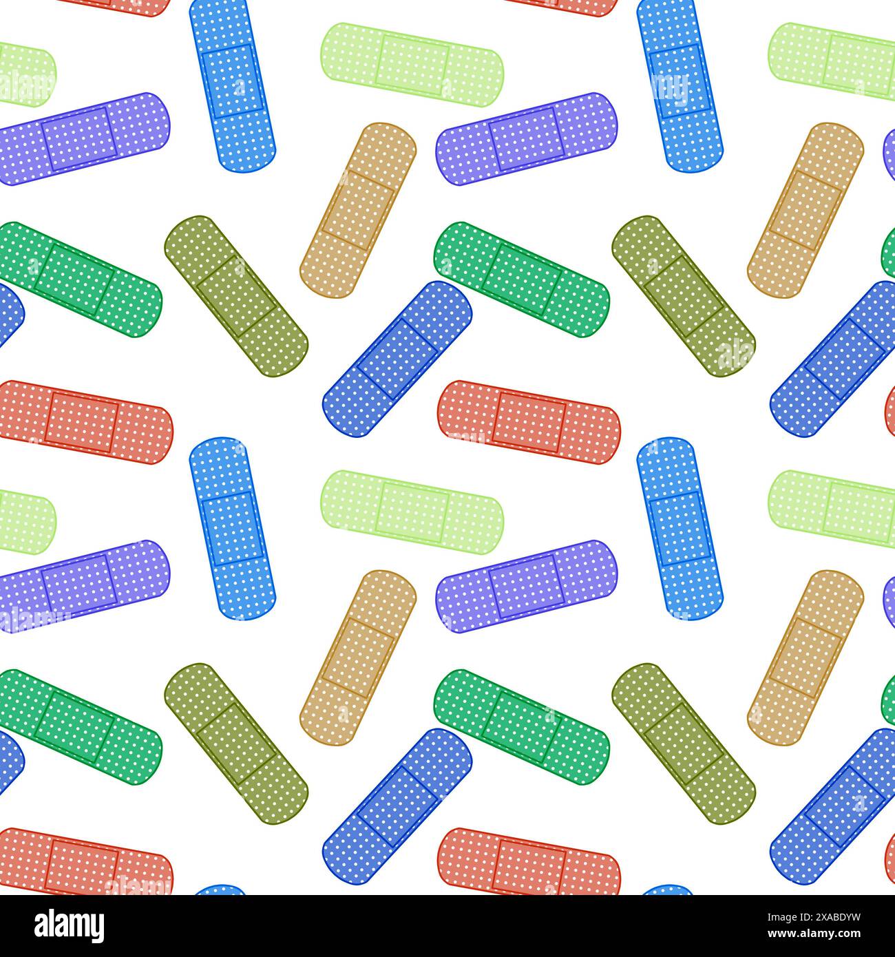 Pattern of doctors Cut Out Stock Images & Pictures - Alamy