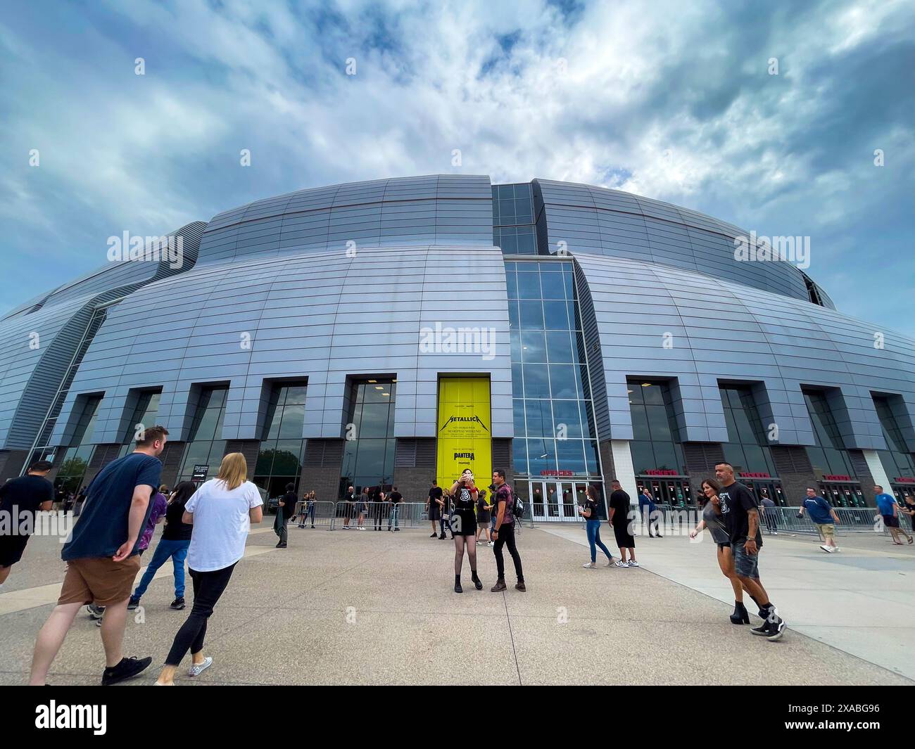Metallica and Pantera in State Farm Stadium, Cardinals Stadium, NFL ...