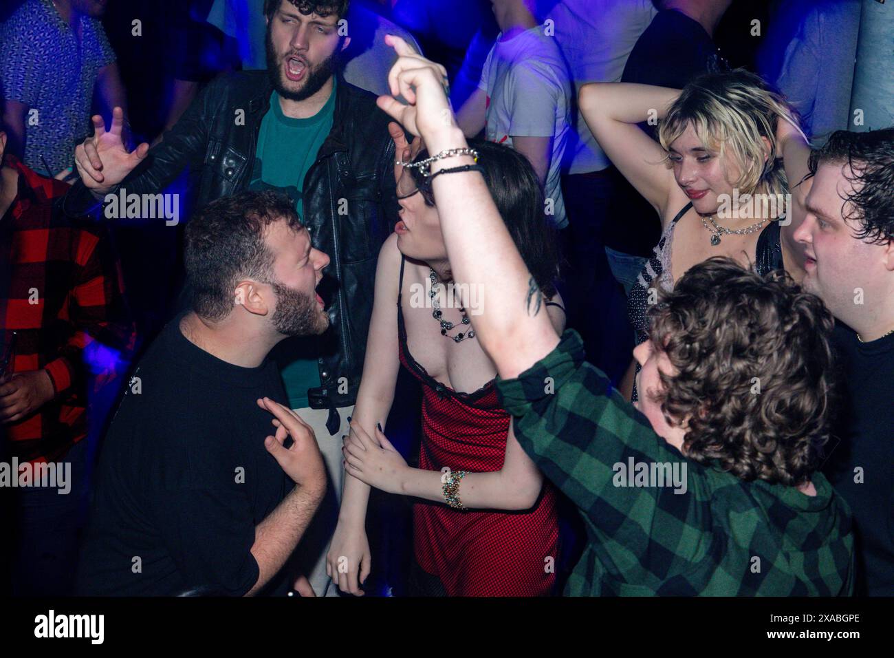 London nightlife in a rock club Stock Photo - Alamy