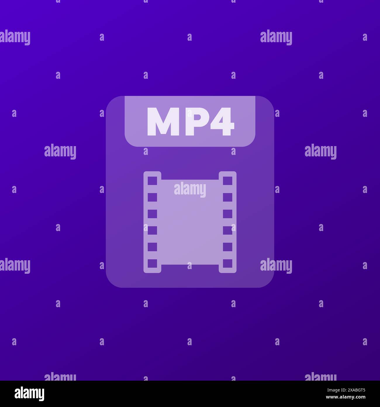 Mp4 file Stock Vector Images - Alamy