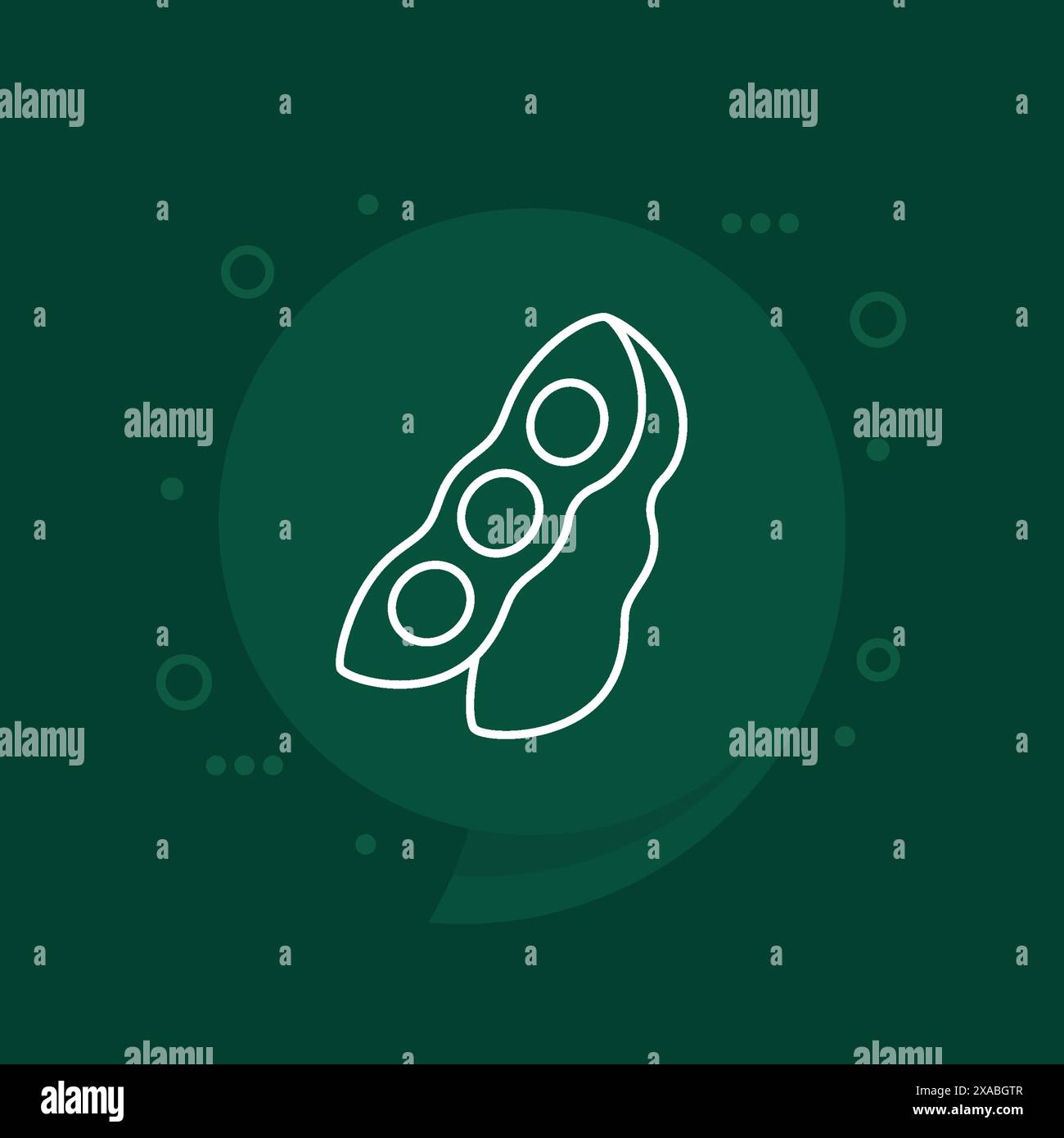 soy bean line icon, vector Stock Vector Image & Art - Alamy