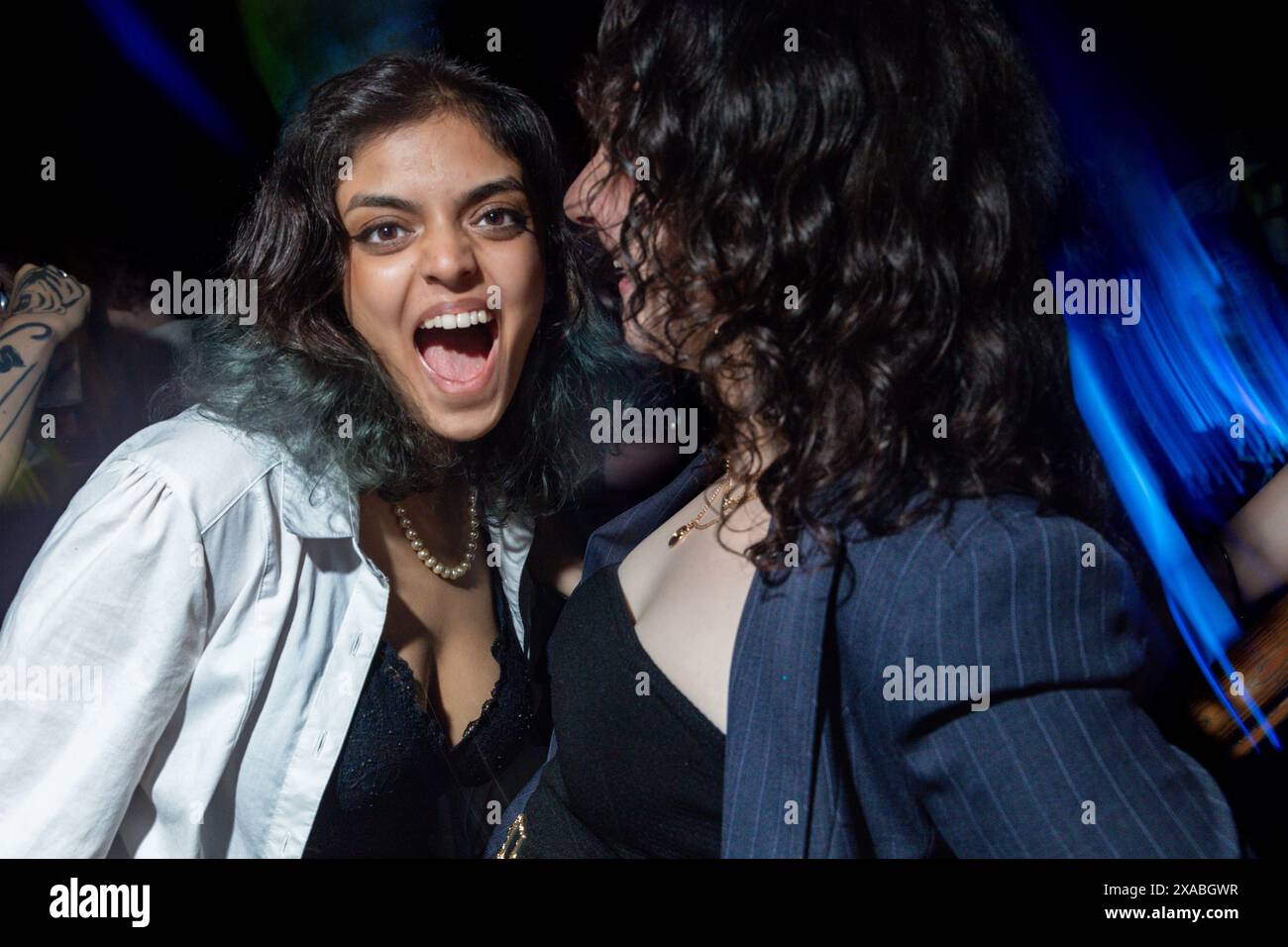 London nightlife in a rock club Stock Photo - Alamy