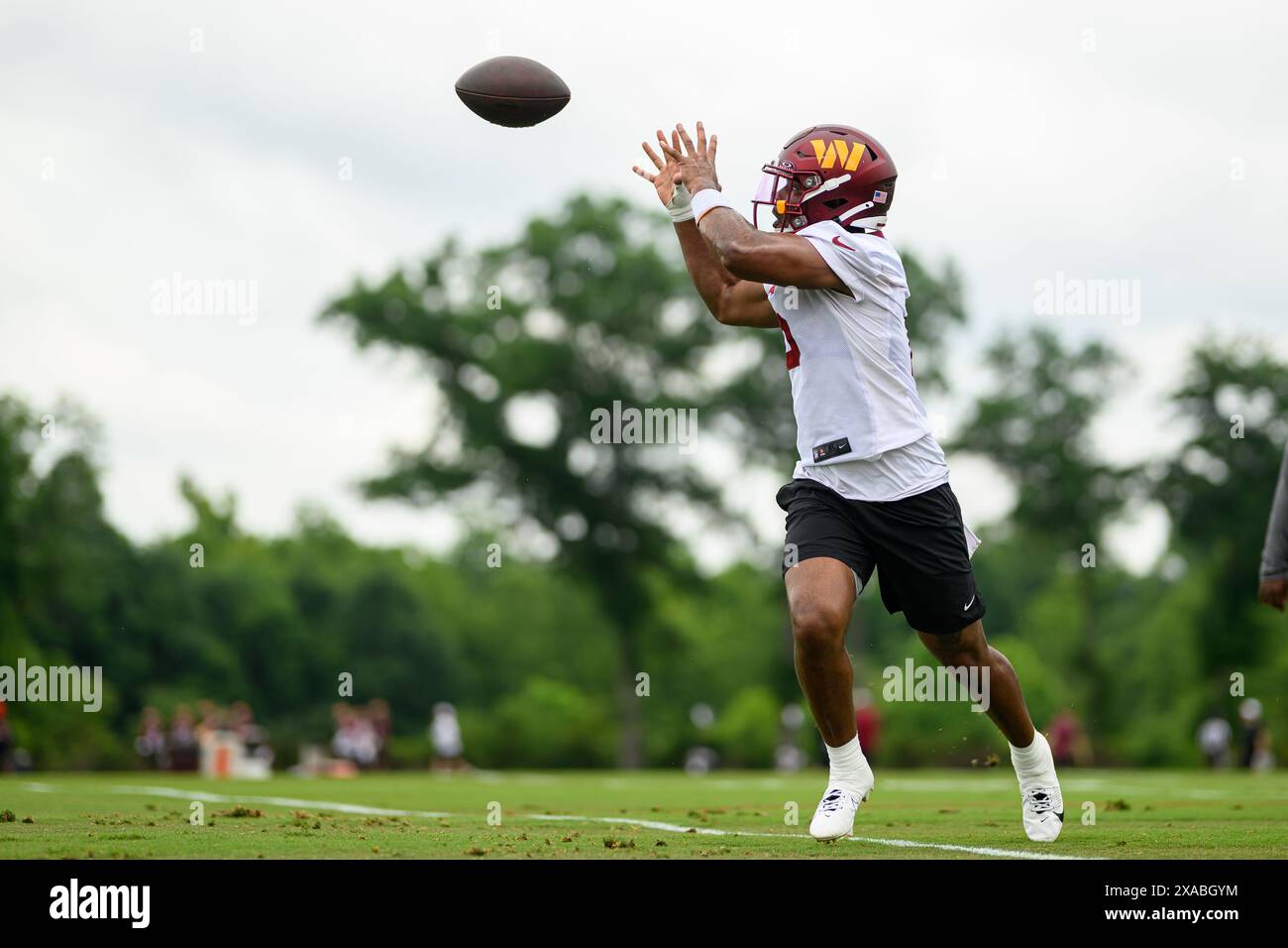 Ashburn, VA, USA. 05th June, 2024. Washington Commanders running back ...