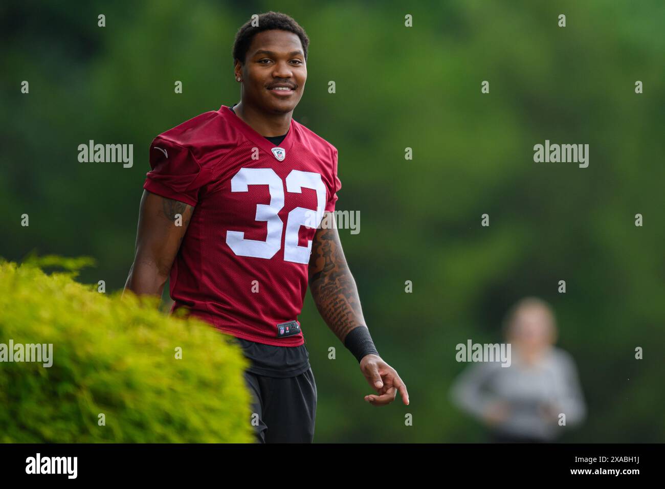 Ashburn, VA, USA. 05th June, 2024. Washington Commanders linebacker ...