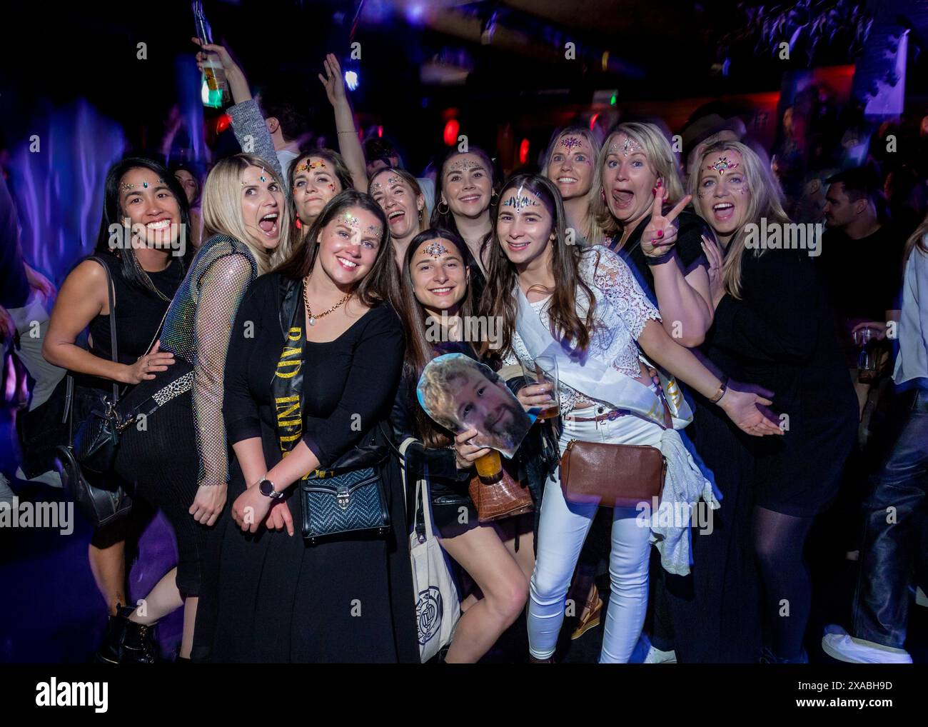 London nightlife in a rock club Stock Photo - Alamy