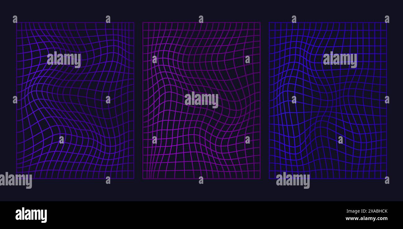 grids, wireframe backgrounds for poster design Stock Vector Image & Art ...