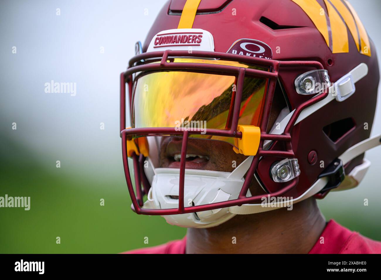 Ashburn, VA, USA. 05th June, 2024. Washington Commanders safety Jeremy ...