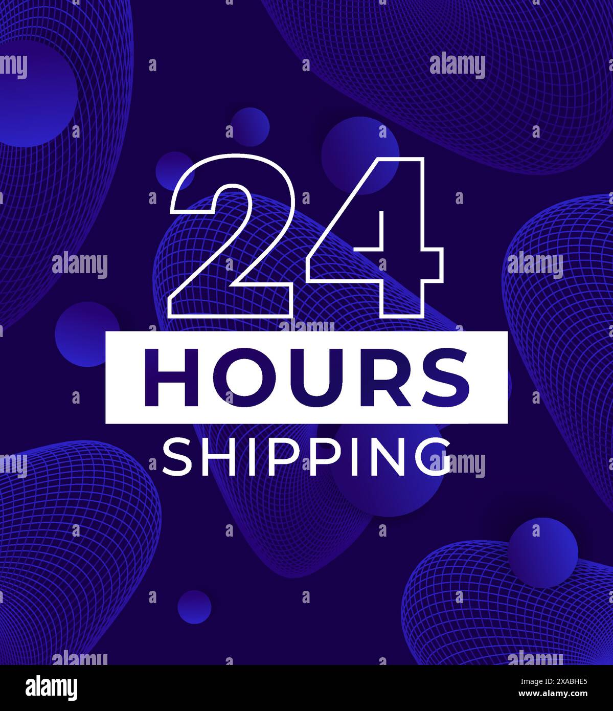 Free shipping delivery advertisement Stock Vector Images - Alamy