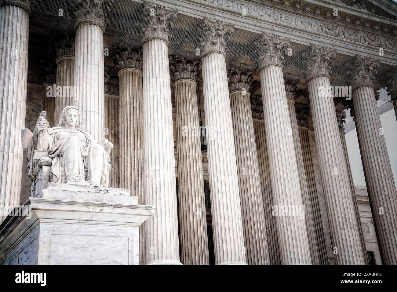 The Contemplation of Justice sculpture by James Earle Fraser at the ...