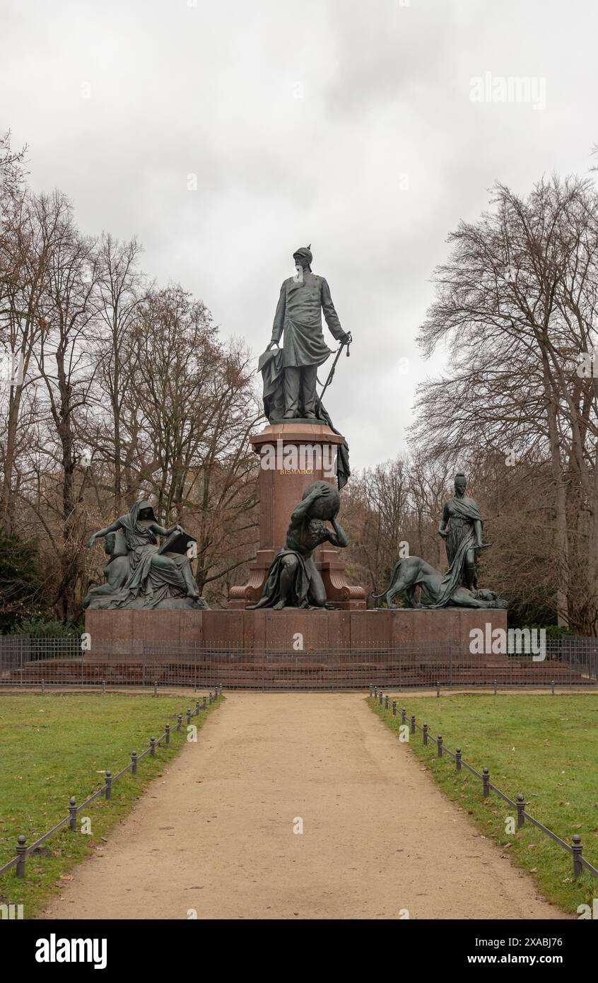 Berlin, Germany - Dec 20, 2023 - Bismarck Memorial (Bismarck ...