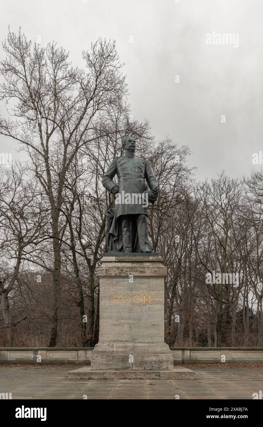 Berlin, Germany - Dec 20, 2023 - This Prominent Bronze Statue of ...
