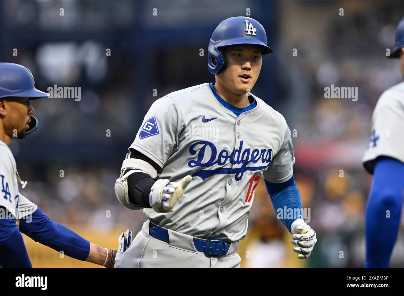 Pittsburgh, United States. 05th June, 2024. Los Angeles Dodgers ...