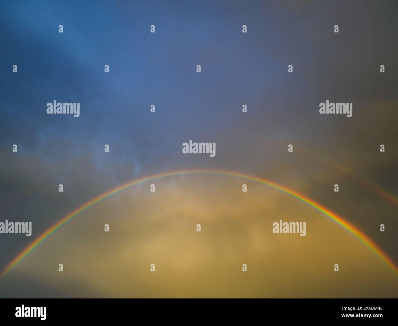 Double rainbow full hi-res stock photography and images - Alamy