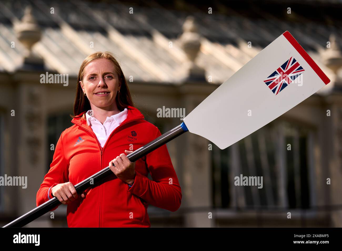 Rebecca Edwards, Women’s pair (W2-) during the Team GB Paris 2024 ...