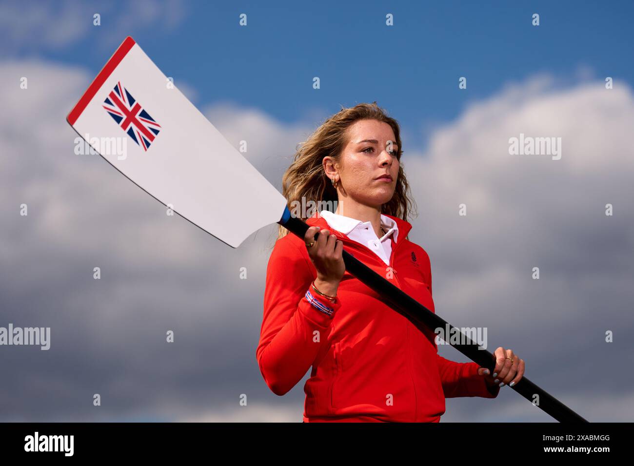 Eve Stewart, Women’s eight (W8+ during the Team GB Paris 2024 Rowing ...