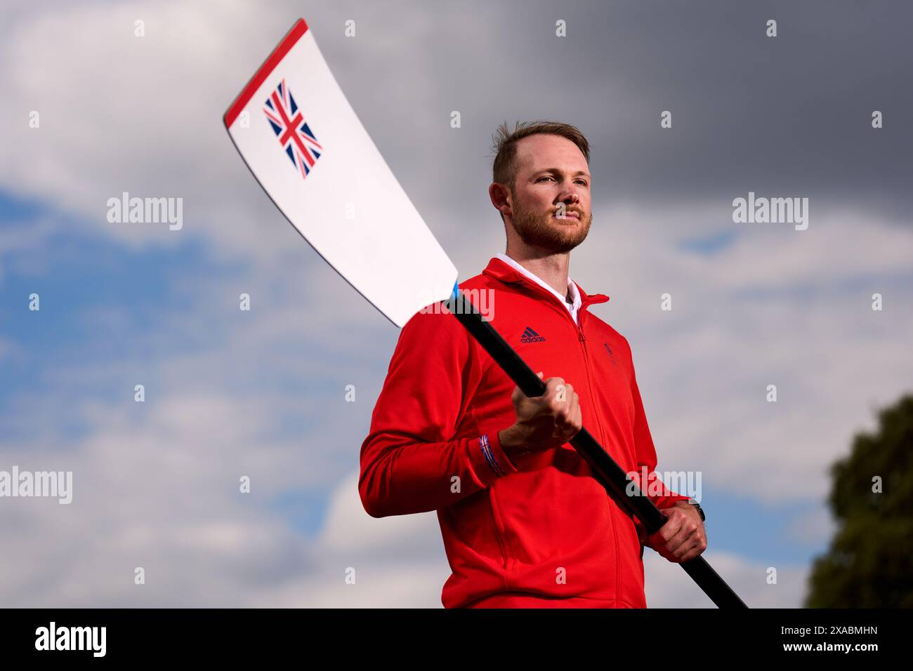 James Rudkin,Men’s eight (M8+) during the Team GB Paris 2024 Rowing ...
