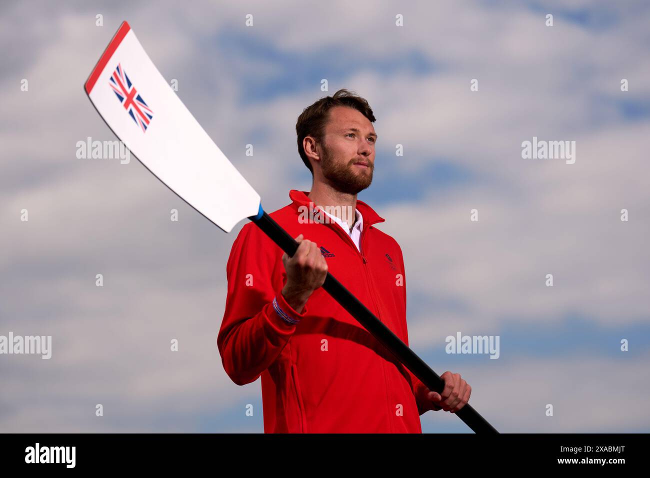 Will Stewart during the Team GB Paris 2024 Rowing team announcement at ...