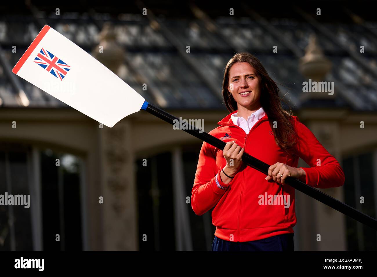 Sam Redgrave, Women’s four (W4-) during the Team GB Paris 2024 Rowing ...