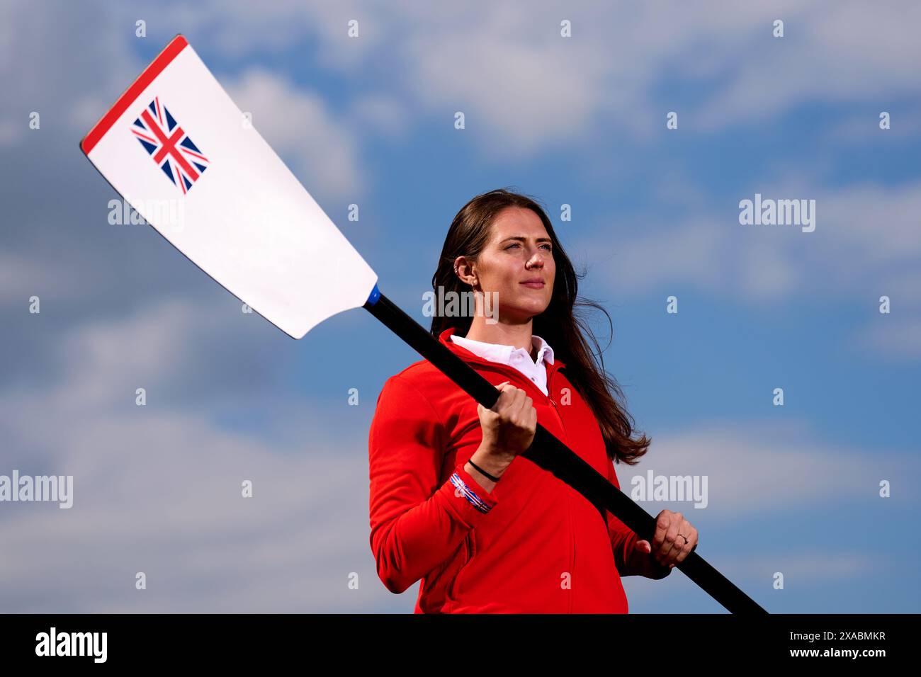 Sam Redgrave, Women’s four (W4-) during the Team GB Paris 2024 Rowing ...