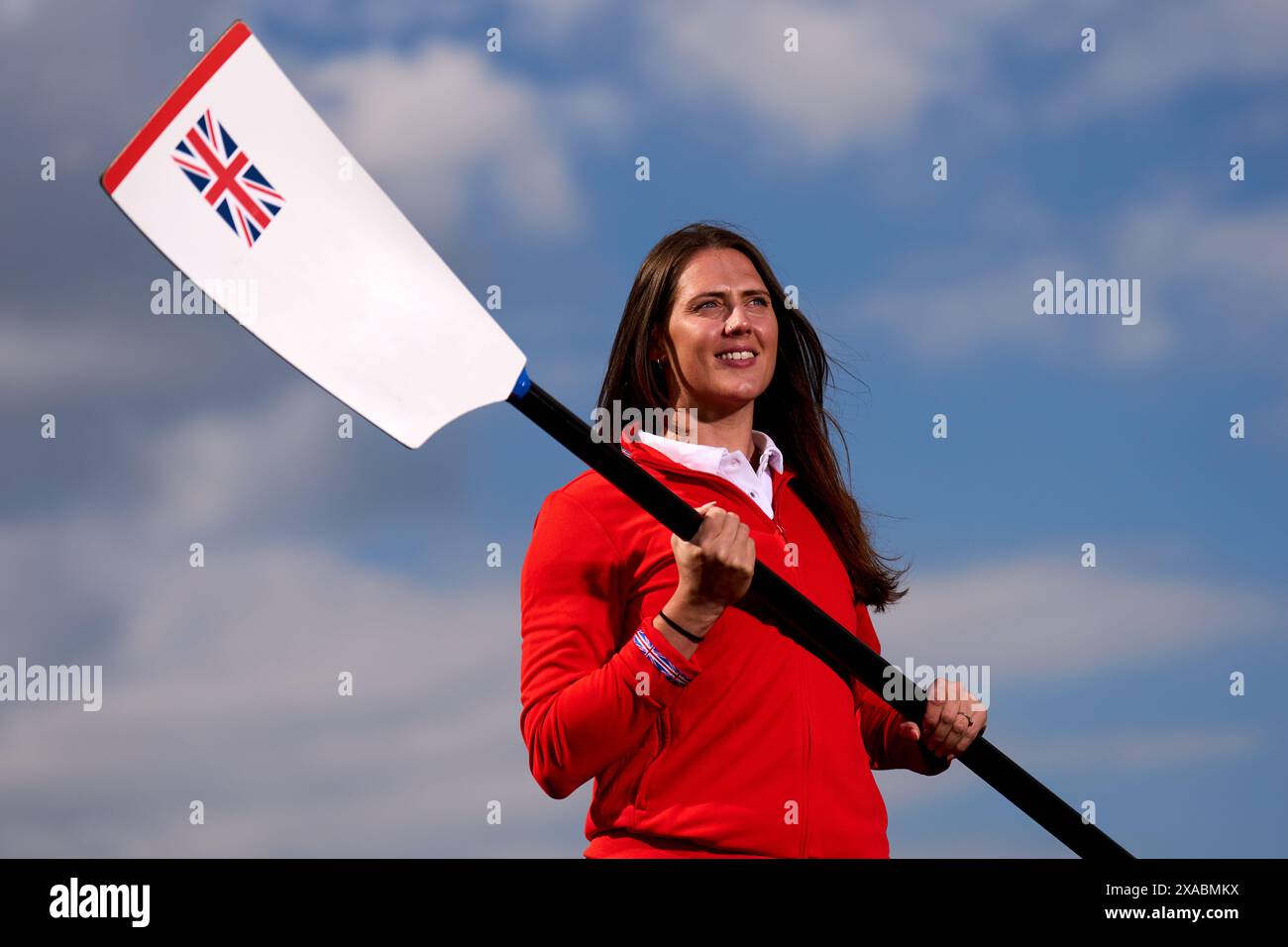 Sam Redgrave, Women’s four (W4-) during the Team GB Paris 2024 Rowing ...