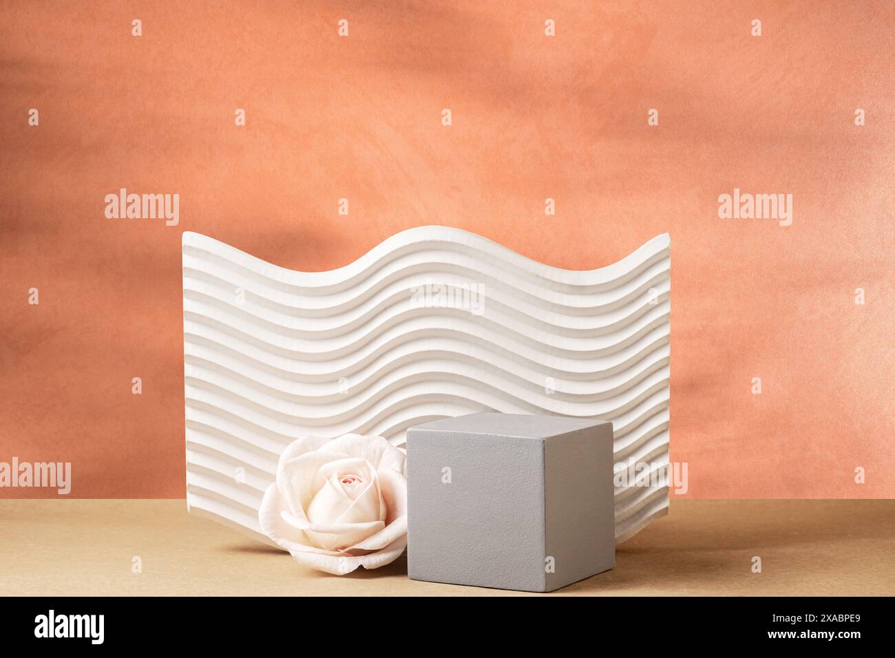 still life. Abstract three-dimensional compositions of geometric shapes ...