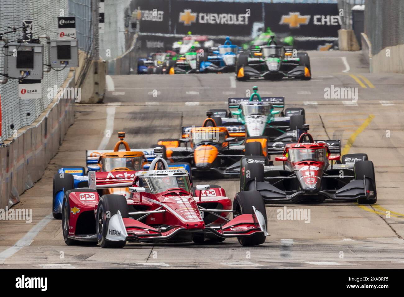 June 2nd, 2024: Team Penske driver Josef Newgarden (2) drives during ...