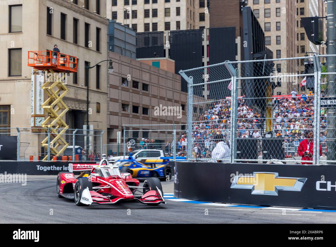 June 2nd, 2024: Team Penske driver Josef Newgarden (2) drives during ...