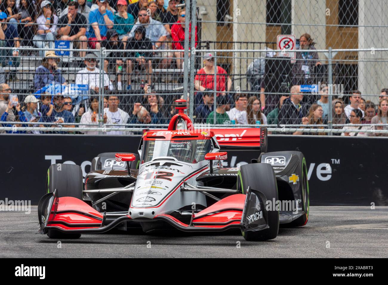 June 2nd, 2024: Team Penske driver Will Power (12) drives during the ...