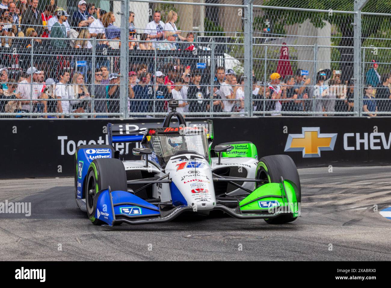 June 2nd, 2024: Rahal Letterman Lanigan driver Graham Rahal (15) drives ...