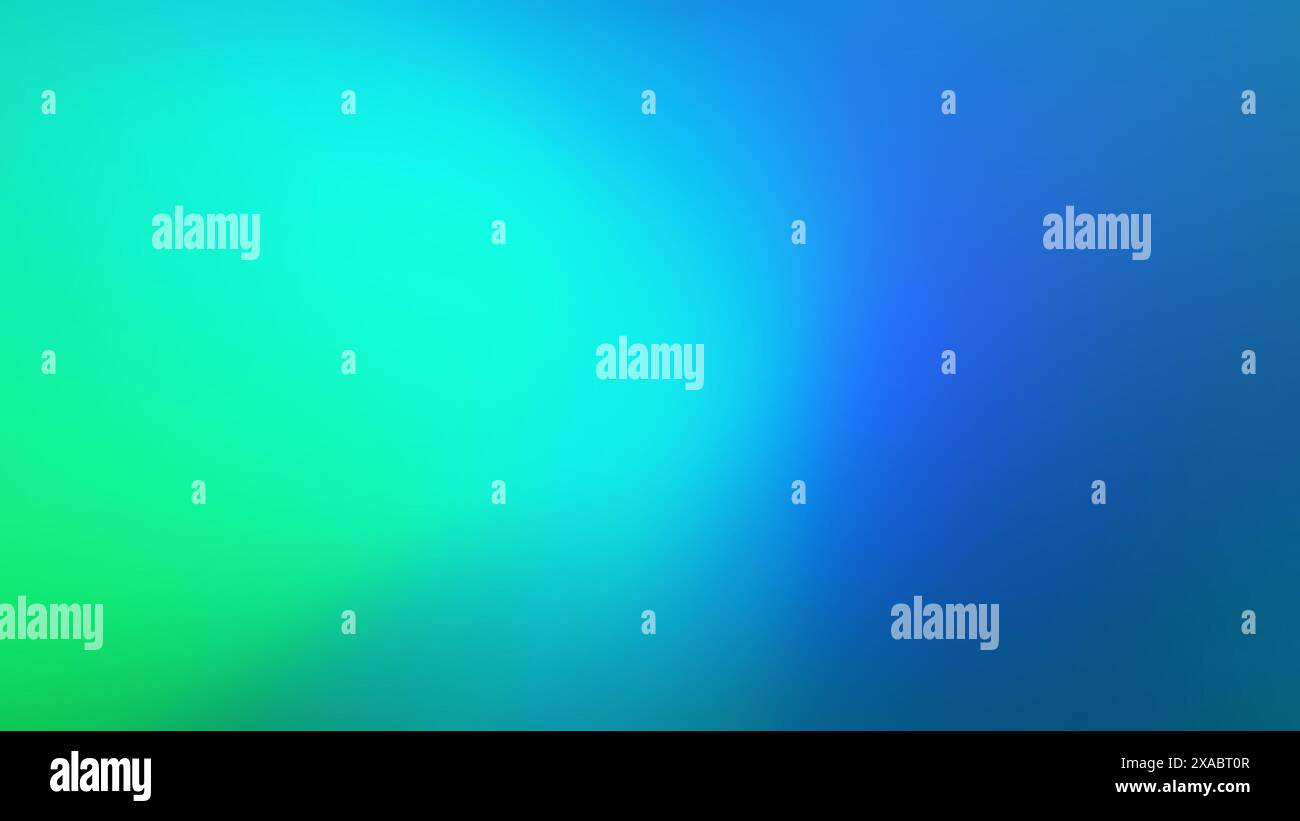 Green, cyan and blue colors spectrum blurred gradient animation. Soft ...