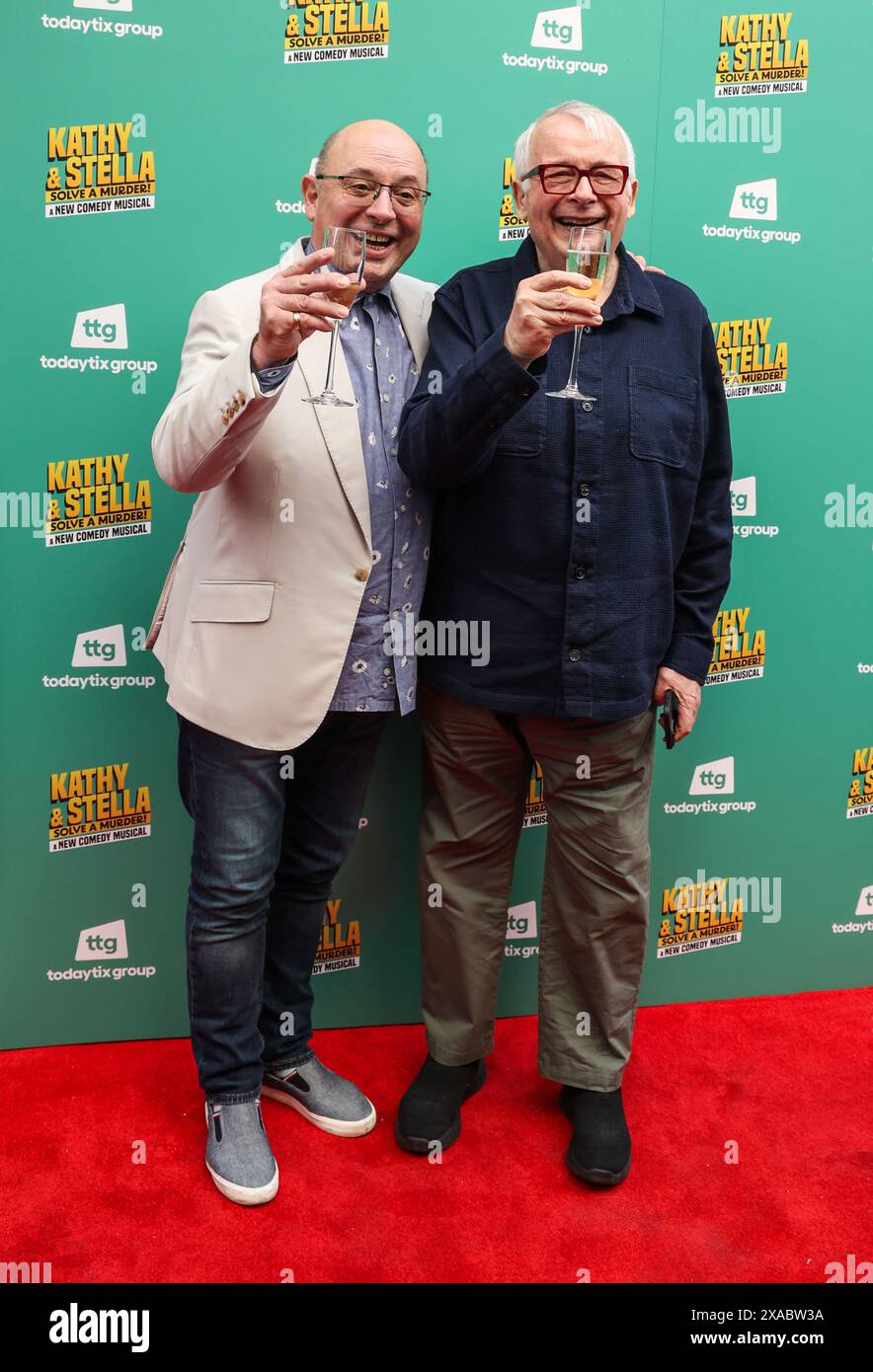 London, UK. 05th June, 2024. Neil Sinclair and Christopher Biggins seen ...