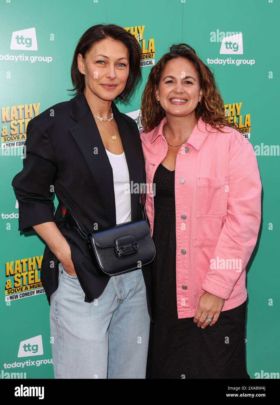 London, UK. 05th June, 2024. Emma Willis and Giovanna Fletcher seen ...