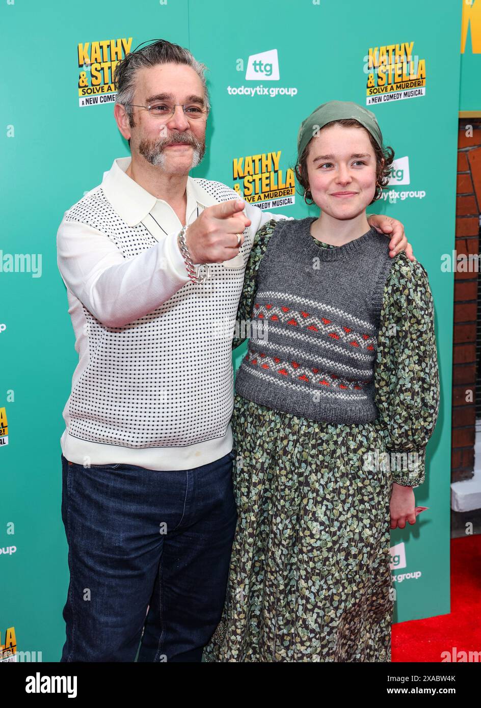 London, UK. 05th June, 2024. Andy Nyman and guest seen attending the press night for "Kathy and ...