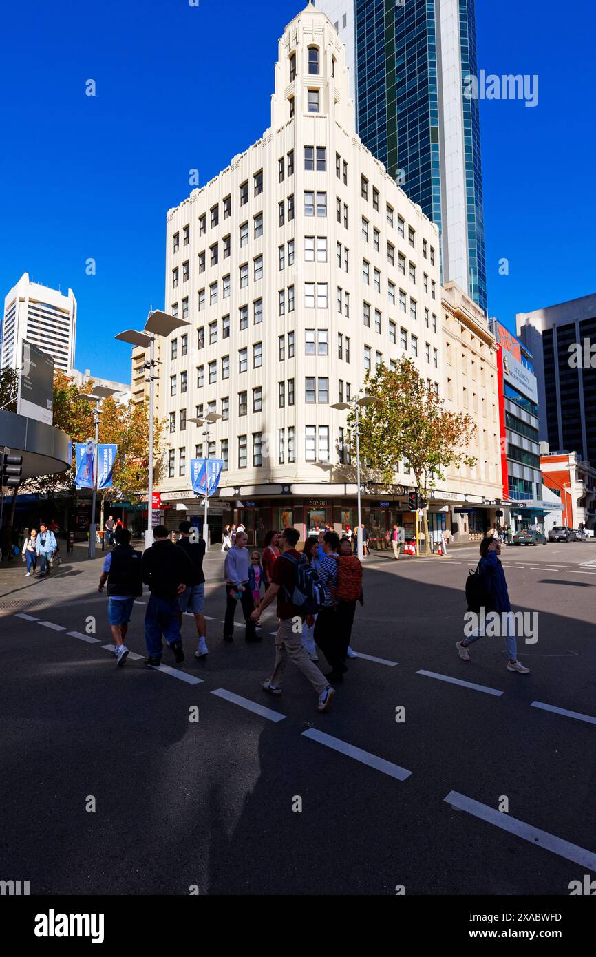 Gledden Building, William and Hay street corner, Perth, Western ...
