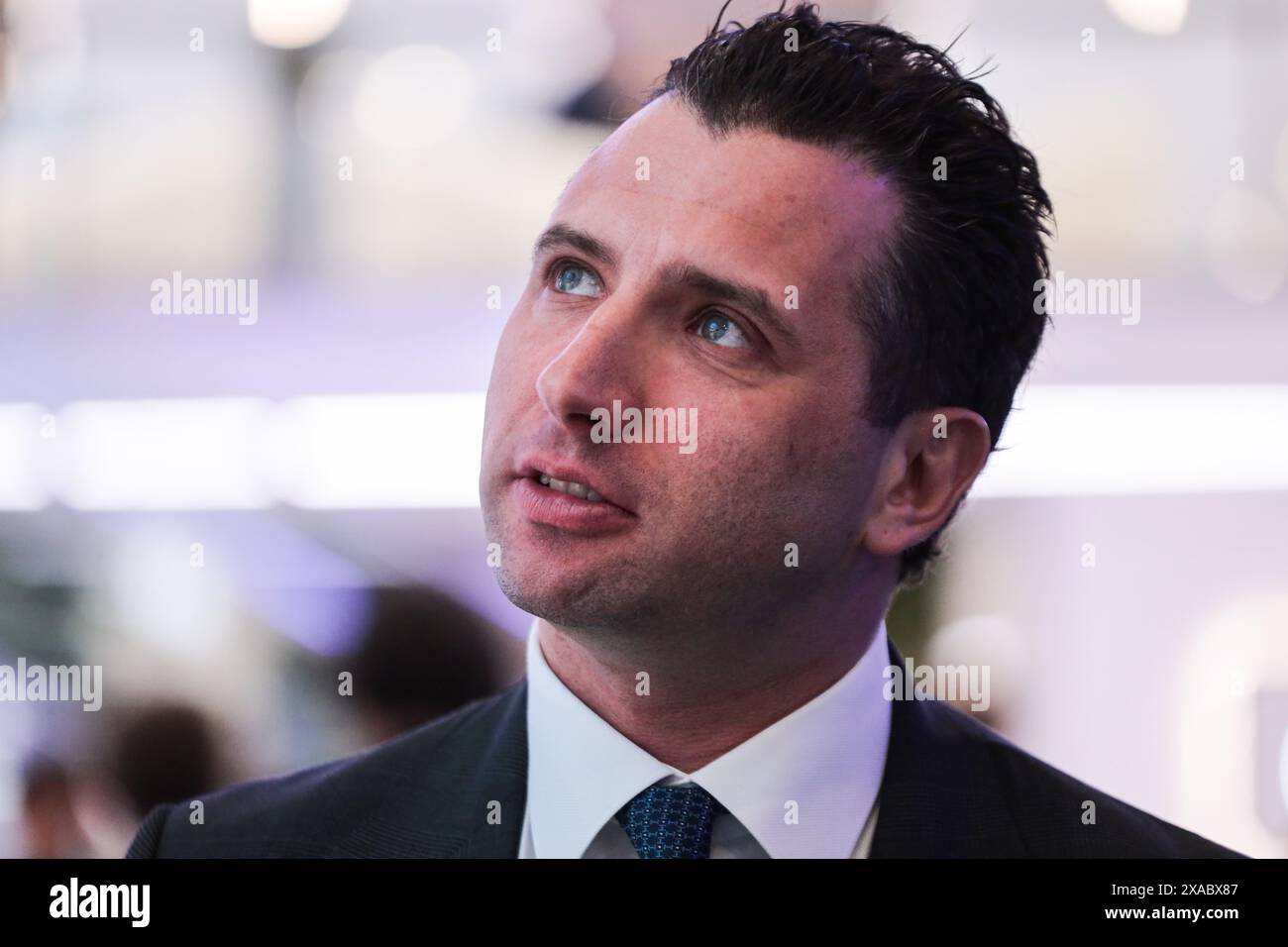 St. Petersburg, Russia. 05th June, 2024. Head coach of the SKA hockey ...