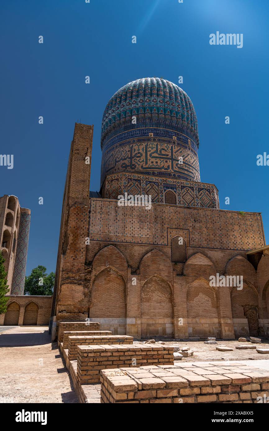 JUNE 20, 2023, SAMARKAND, UZBEKISTAN: Samarkand Bibi Khanym mosque ...