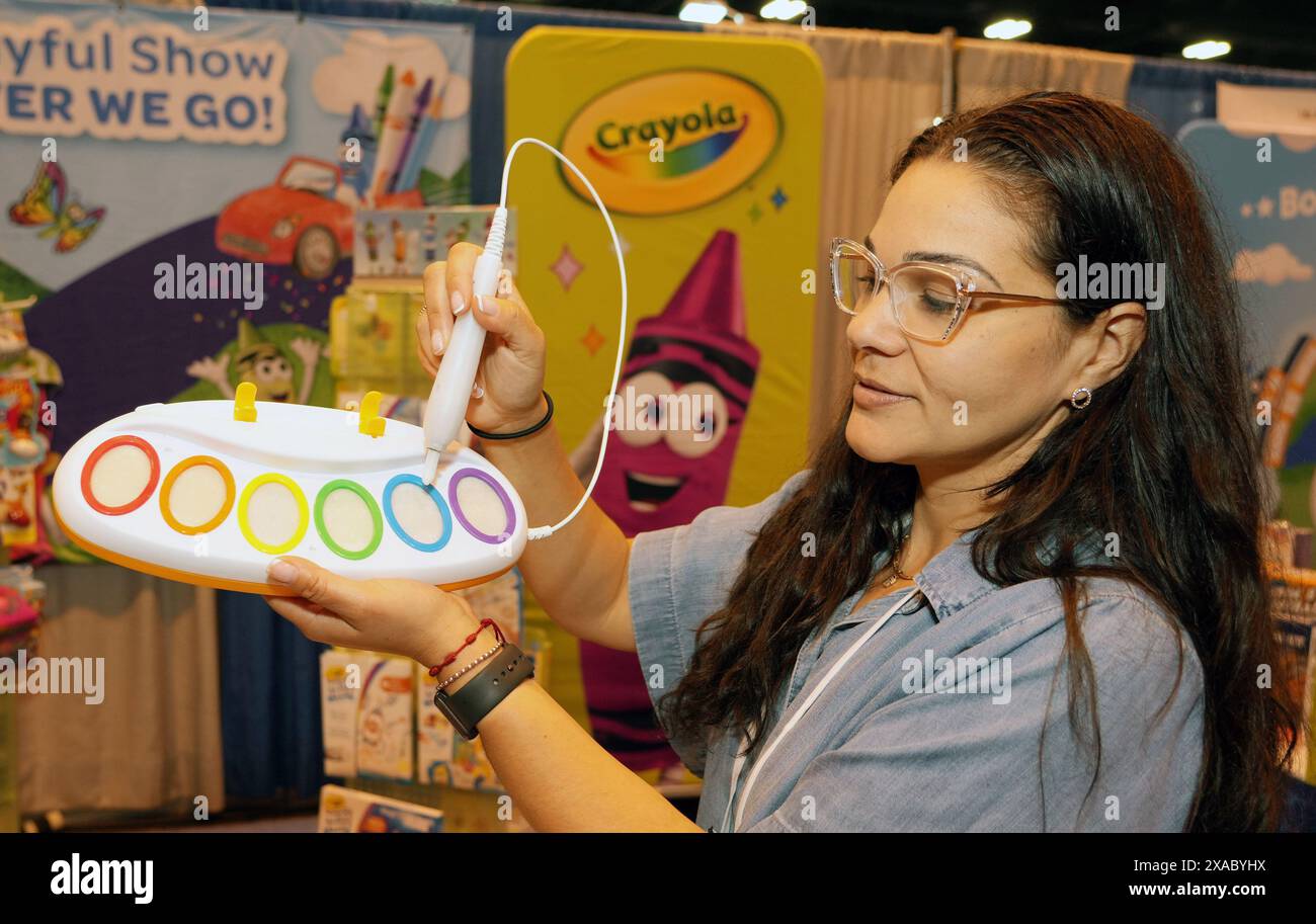 St. Louis, United States. 09th June, 2024. Clara Nunez of the Crayola ...