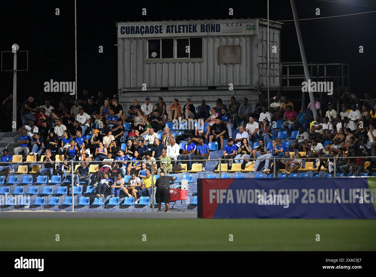 WILLEMSTAD - Curacao supporters during the World Cup qualifying ...