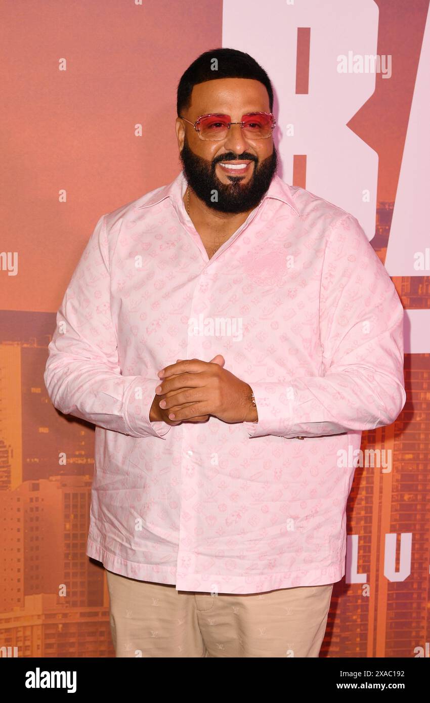 Miami, Florida, USA. 05th June, 2024. DJ Khaled at the Bad Boys: Ride ...