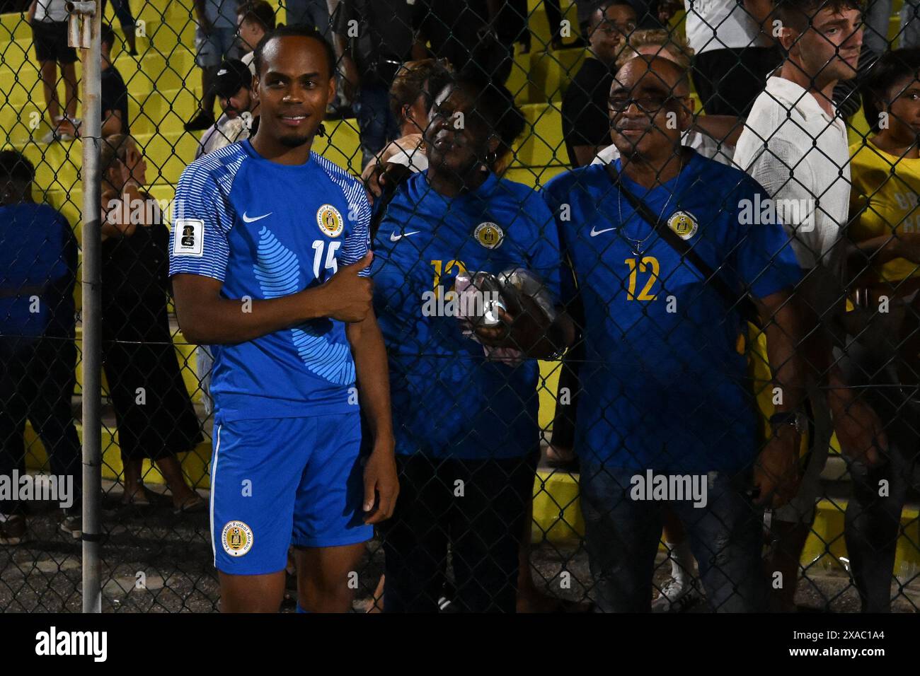 WILLEMSTAD - Shannon Carmelia of Curacao celebrates the victory with ...