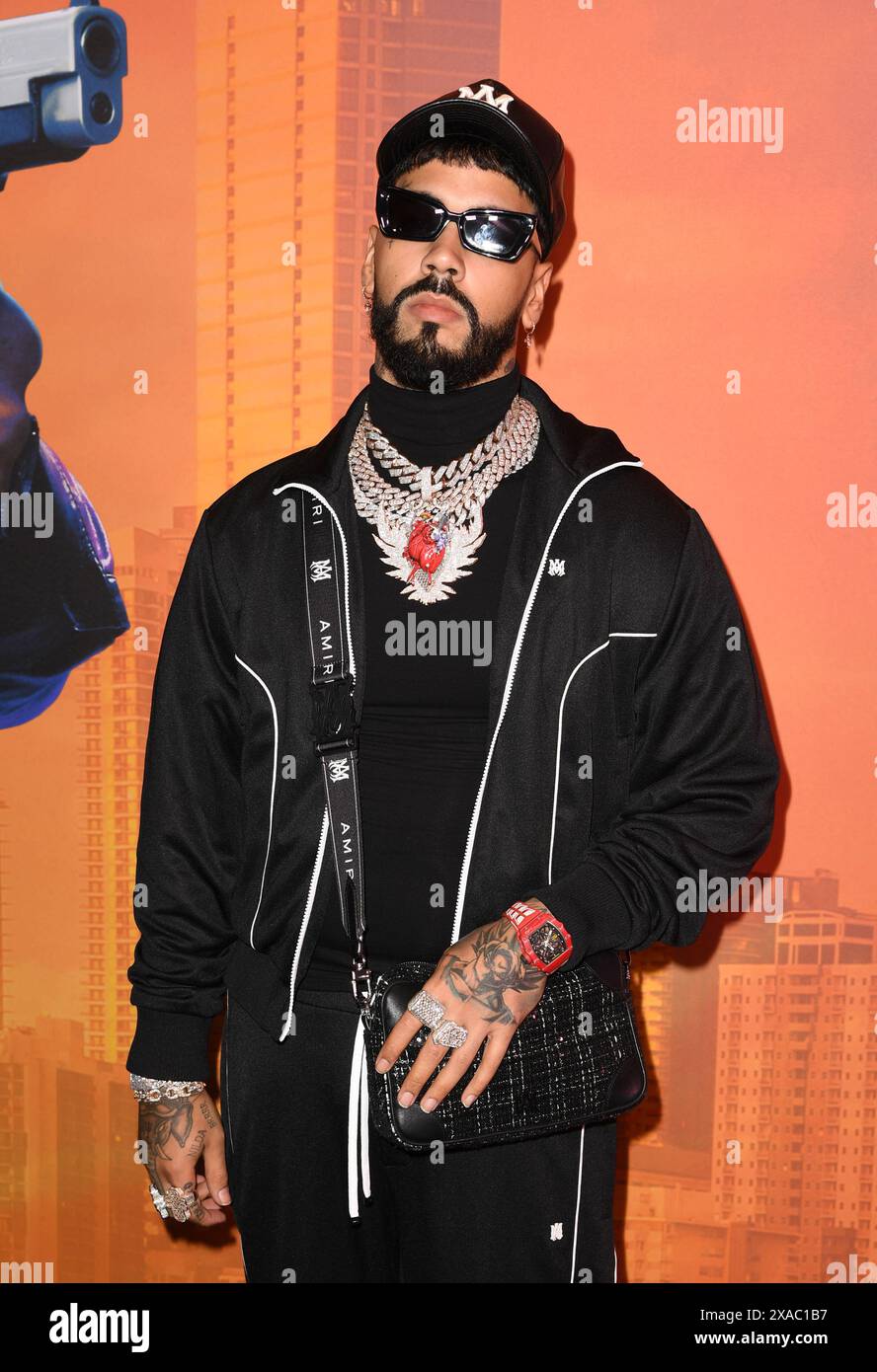 Miami, Florida, USA. 05th June, 2024. Anuel AA at the Bad Boys: Ride Or ...