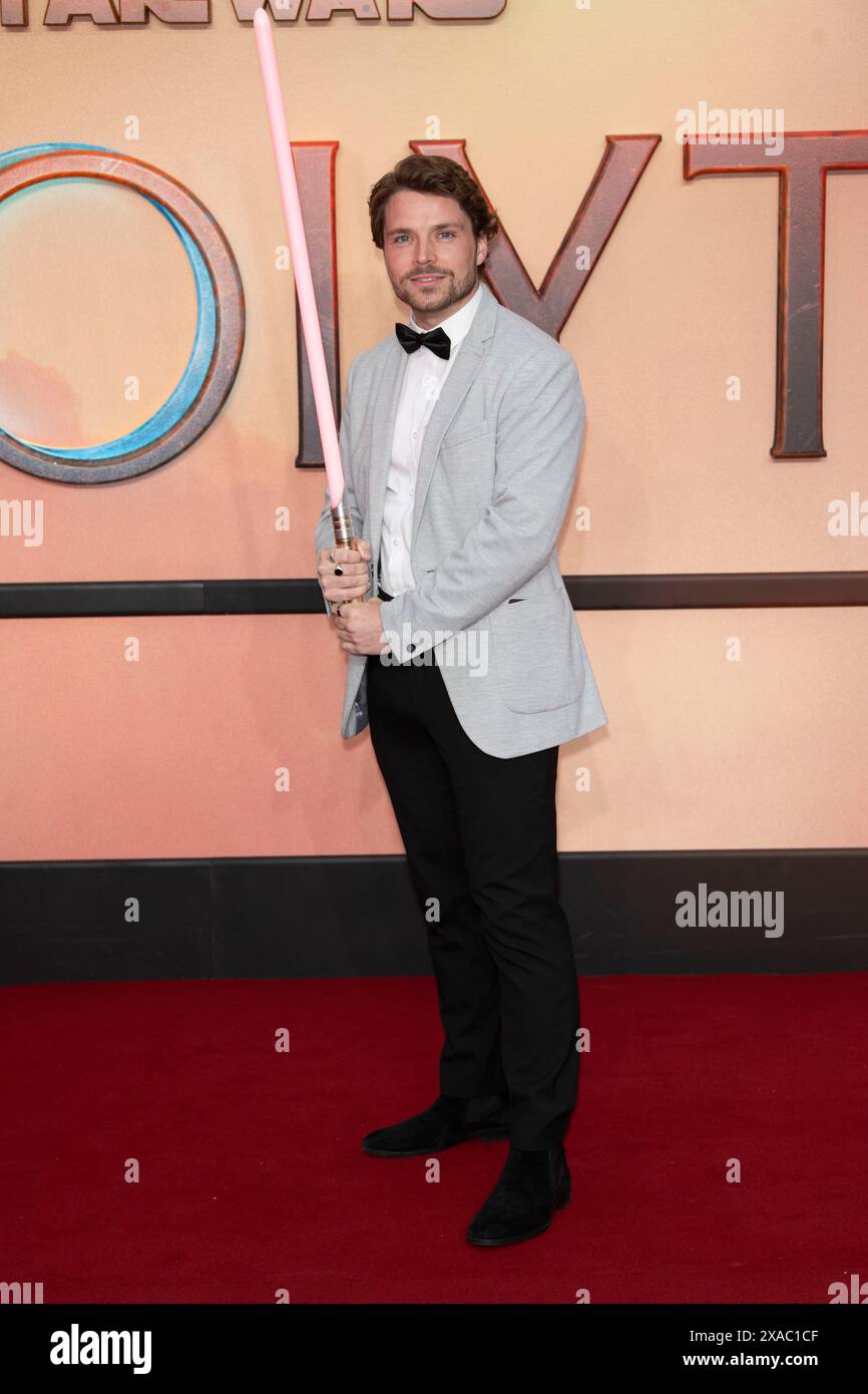 Cam Whitnall attending the The Acolyte UK Premiere at Odeon Luxe in ...