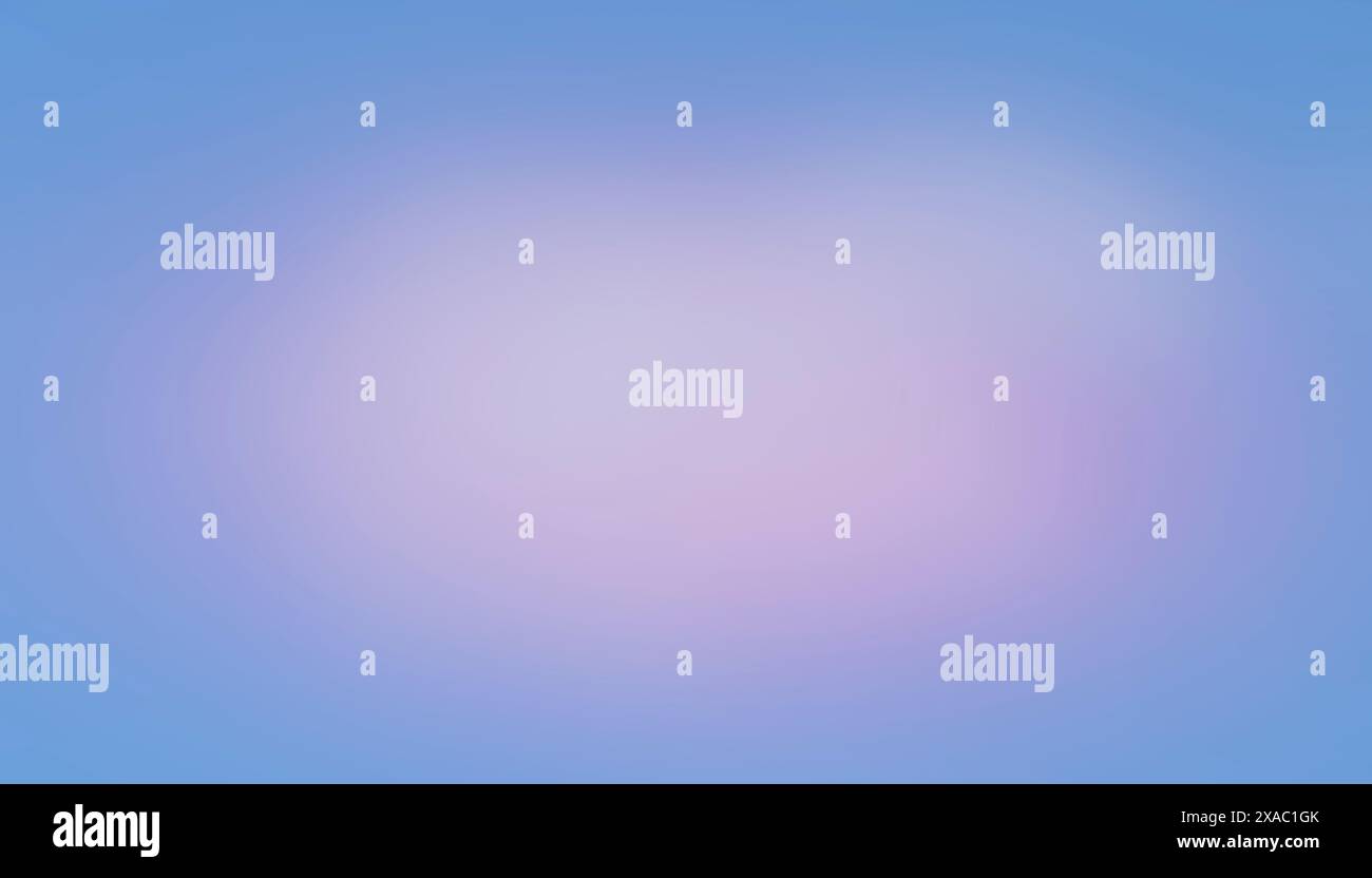 Blue-lilac gradient, soft bokeh abstract background, light center Stock ...