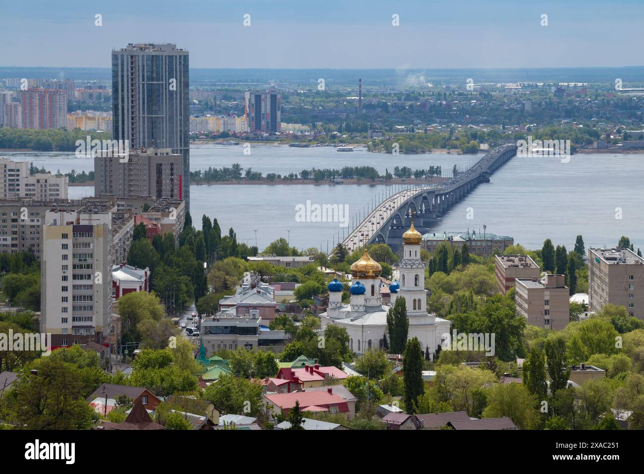 SARATOV, RUSSIA - MAY 03, 2024: Cathedral of the Descent of the Holy ...