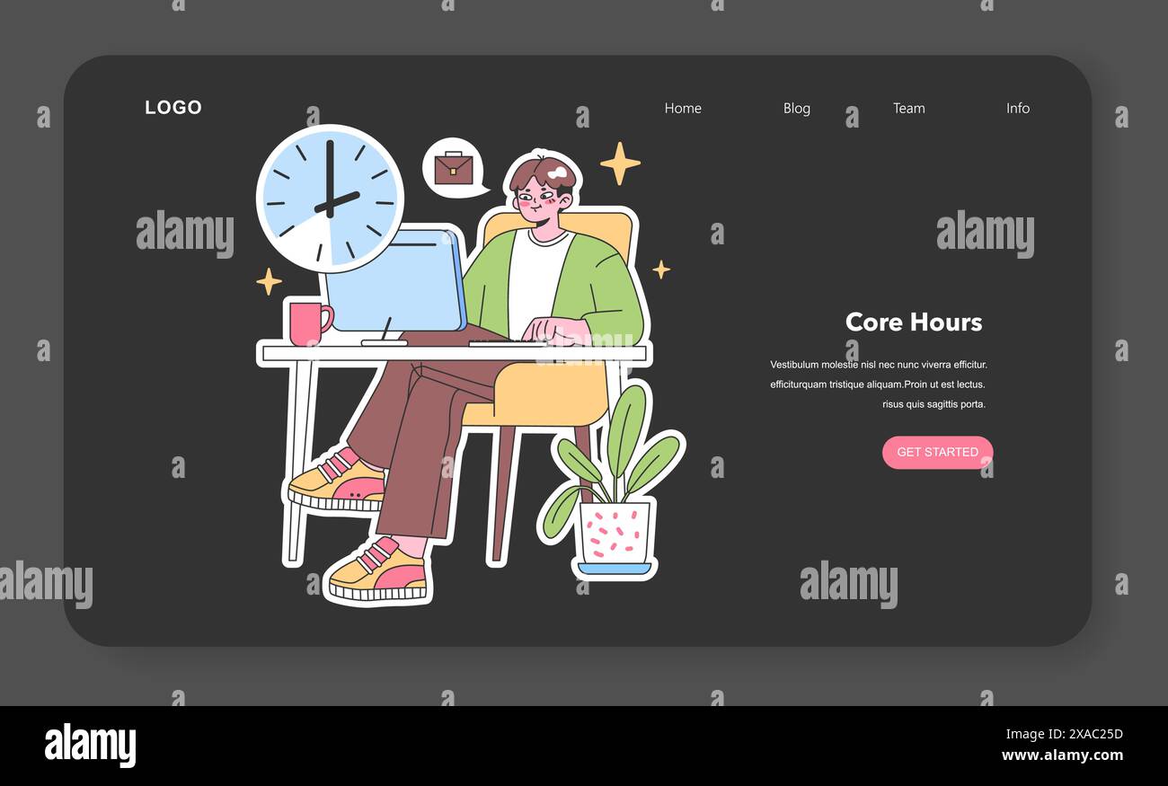 Two colleagues collaborate in job sharing, dividing tasks and managing ...