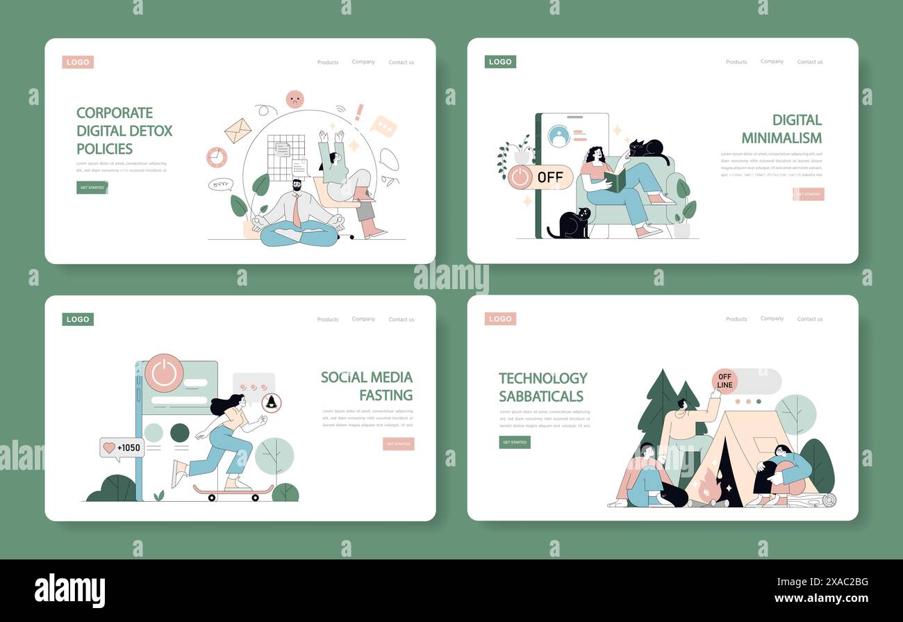 Digital Detox set. Practices for reducing digital overload and ... Digital Detox set. Practices for reducing digital overload and ...