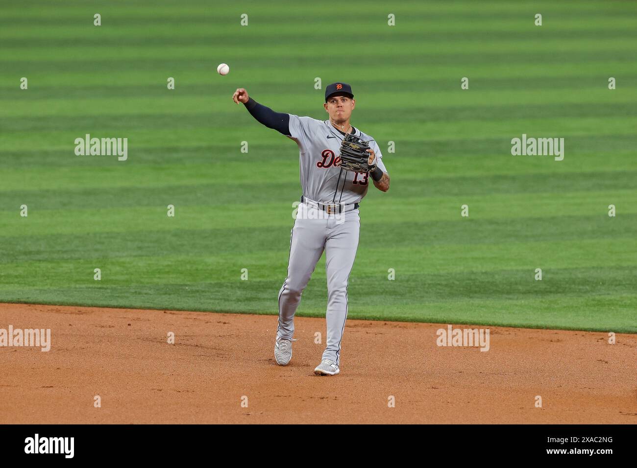 Arlington Texas Usa 05th June 2024 Detroit Tigers Third Baseman