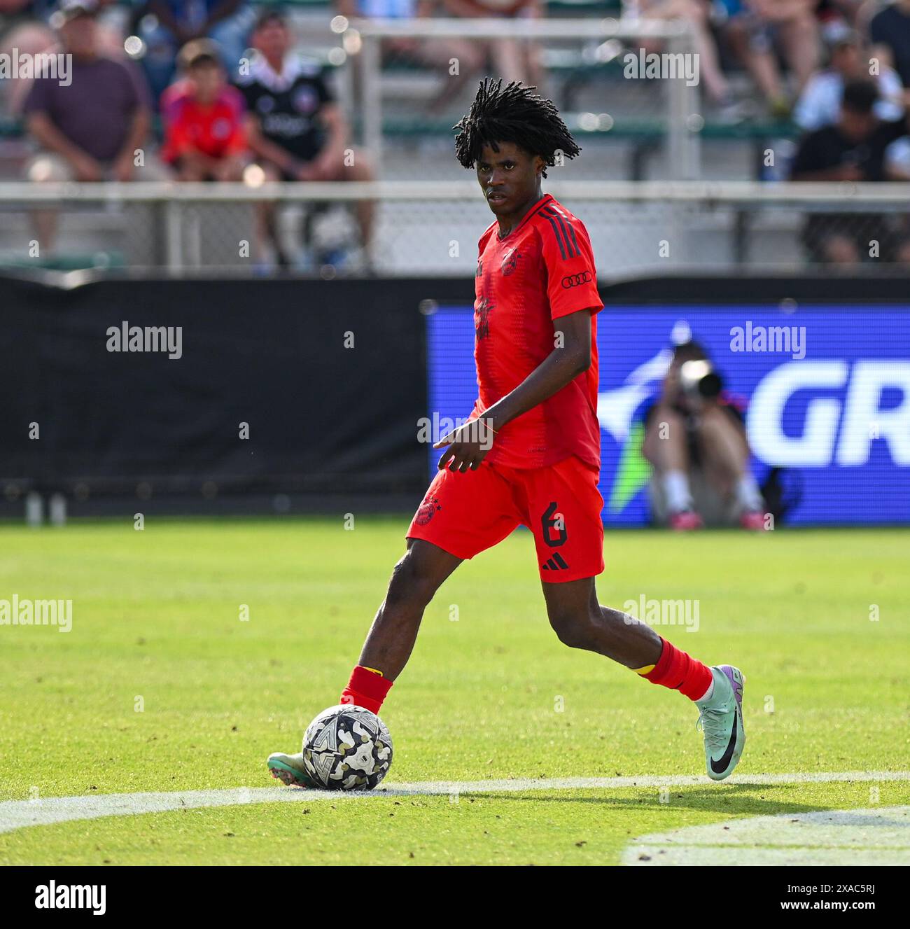 June 5, 2024, Cary, North Carolina, USA: FC Bayern midfielder DAVID ...
