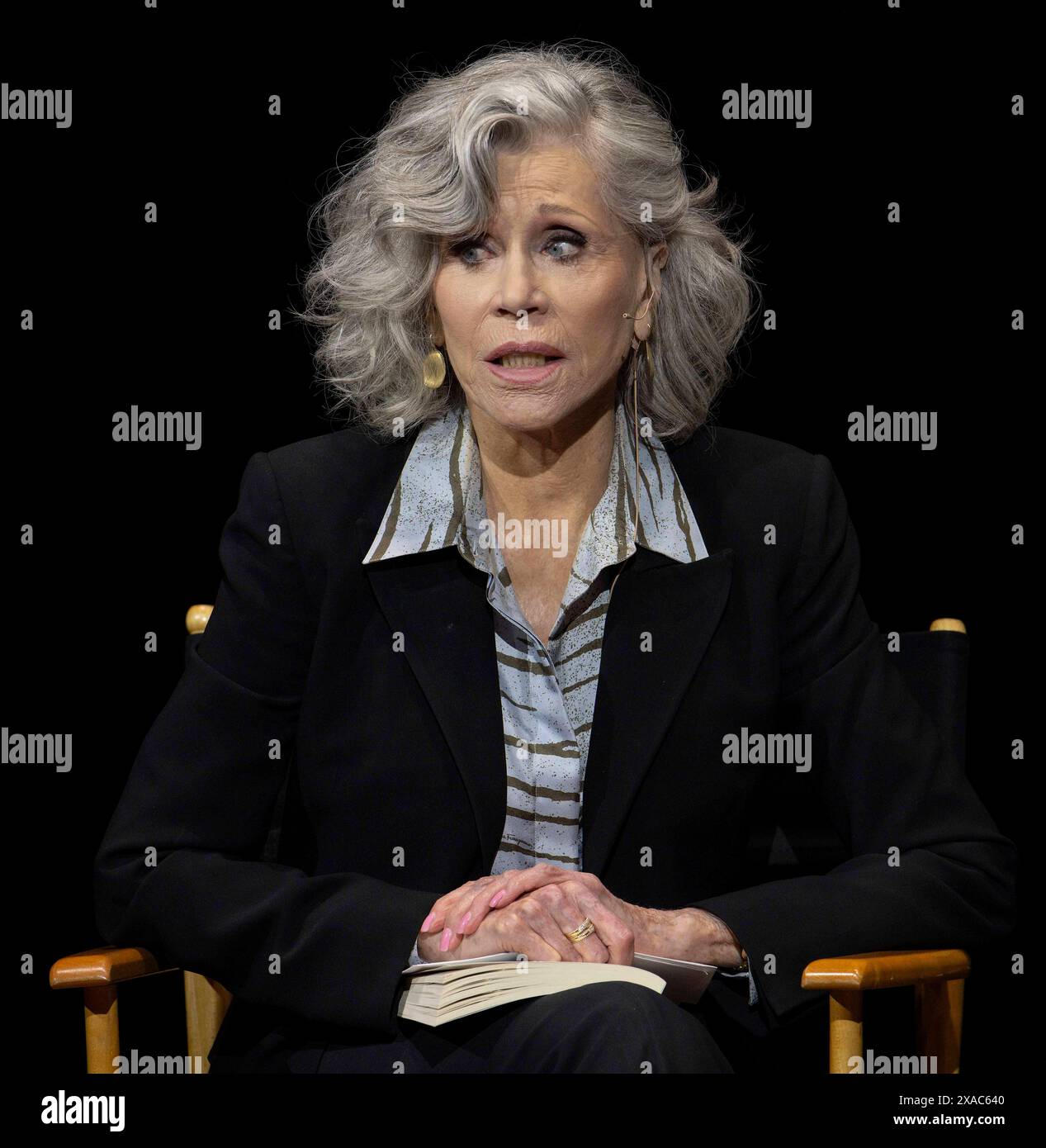 June 05, 2024 - Los Angeles, California, USA - JANE FONDA moderates a ...