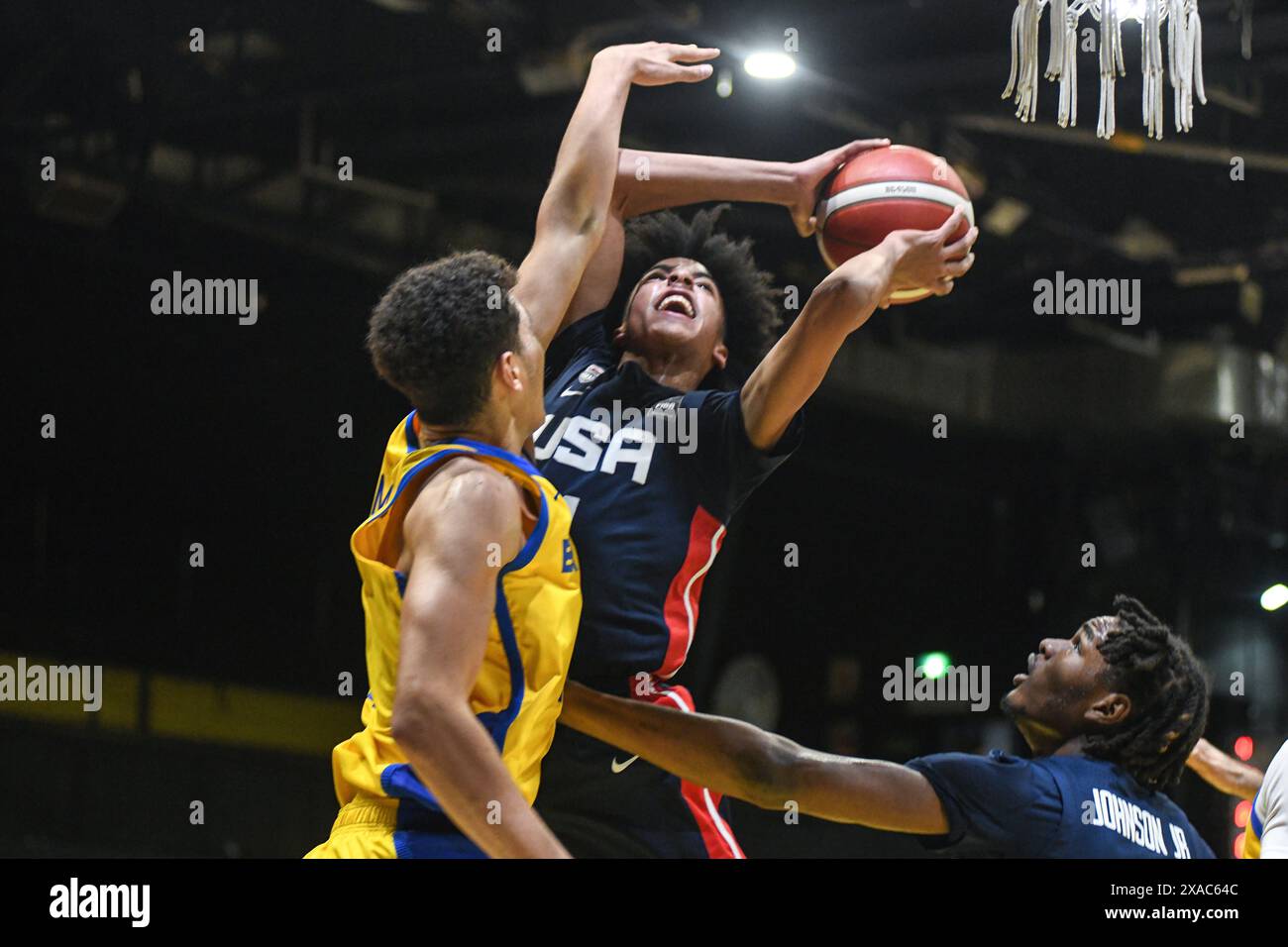 Christopher Brown (USA). FIBA Basketball Americup U18 - Buenos Aires ...